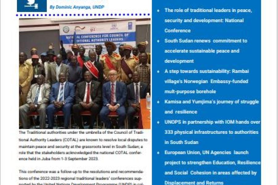 UNCT Newsletter, September 2023 | United Nations in South Sudan